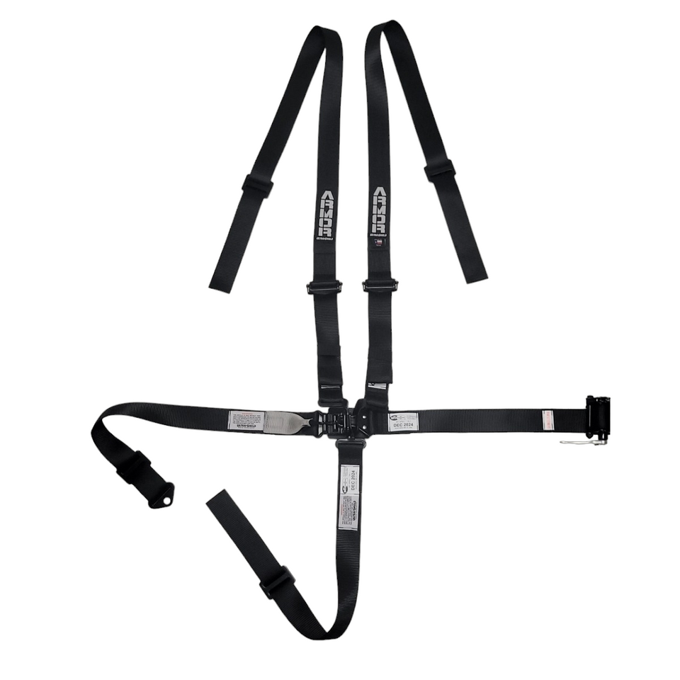 Ultra Shield Armor 5 Point 2" Belts With Ratchet Left Lap Strap
