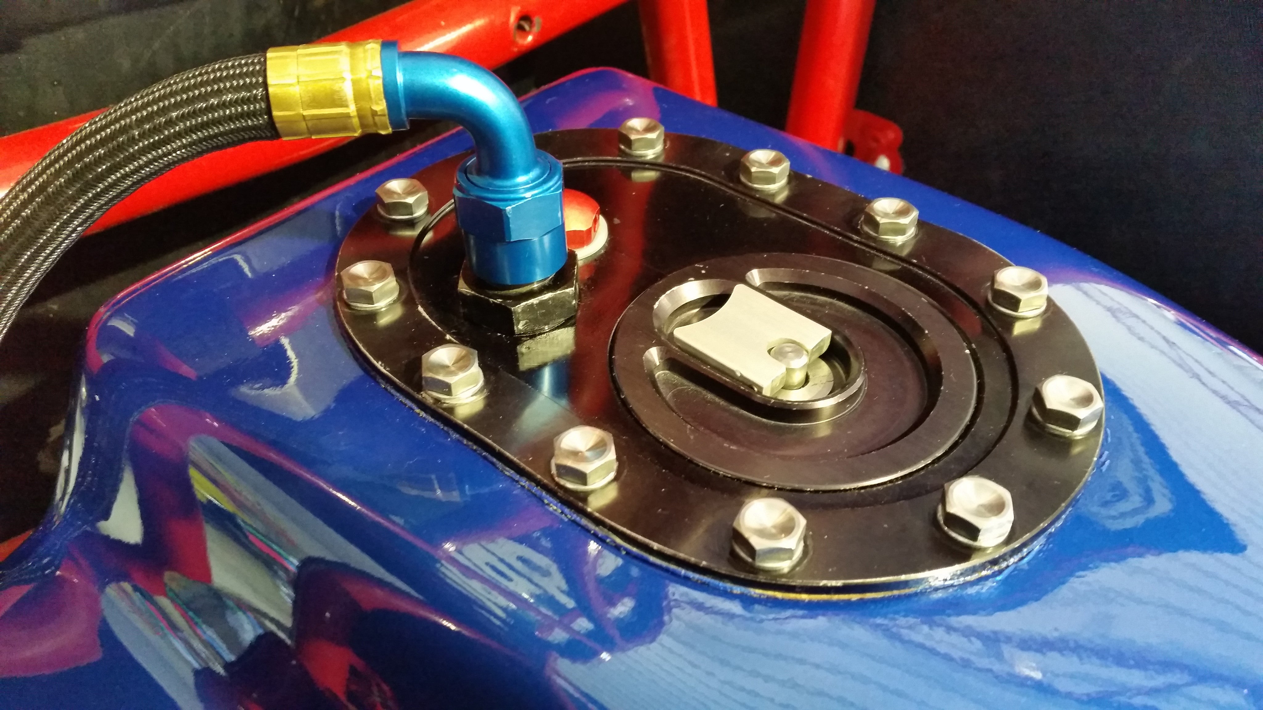 Tail tank top fuel plate kit