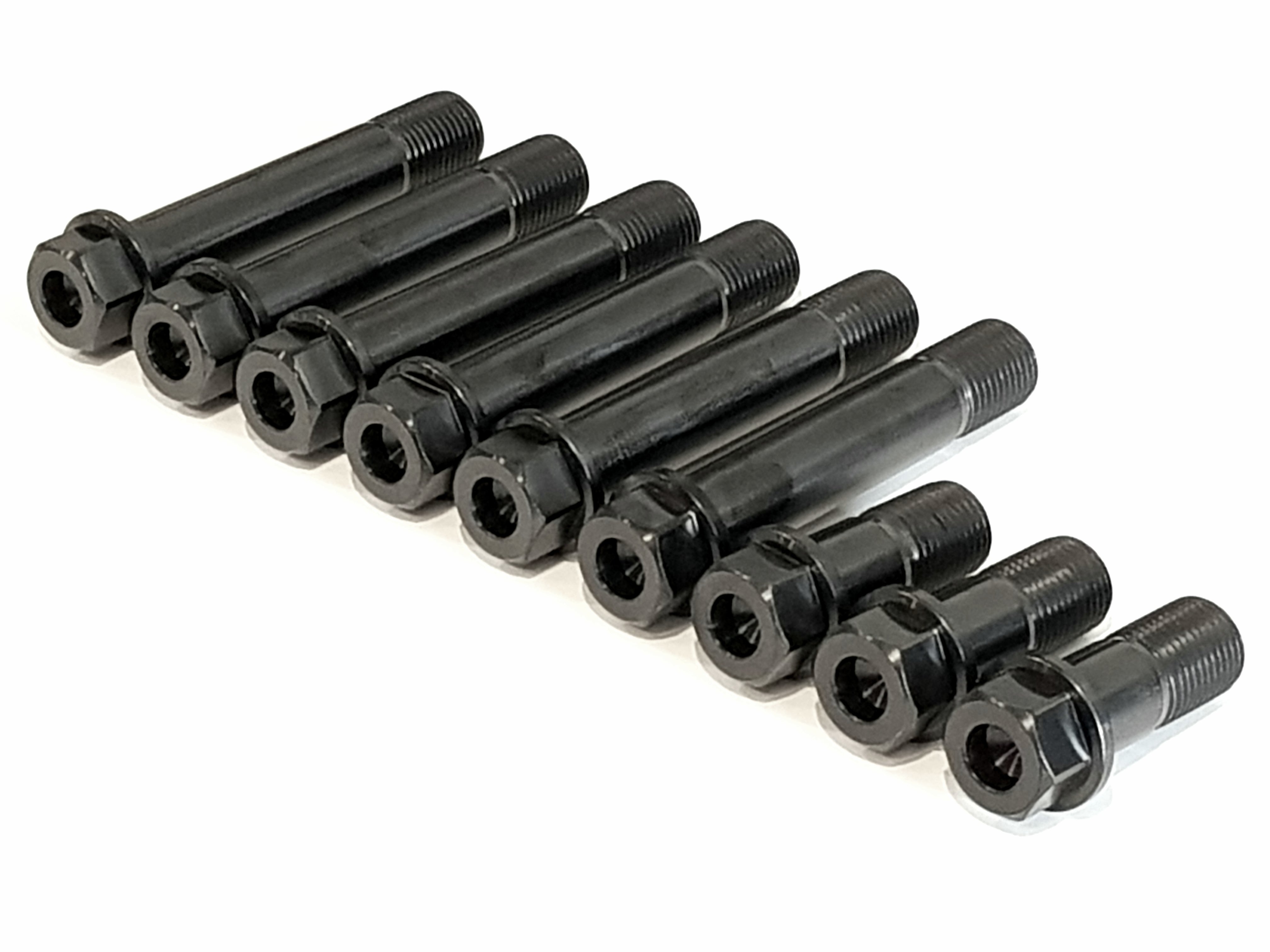 9/16 Hex Radius Rod Bolt Kit Blackout Edition
