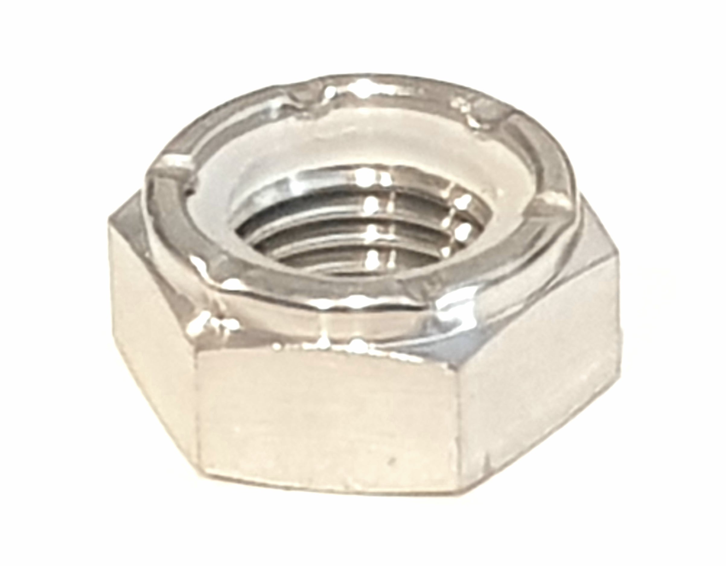 3/8 unf titanium half height nyloc nut