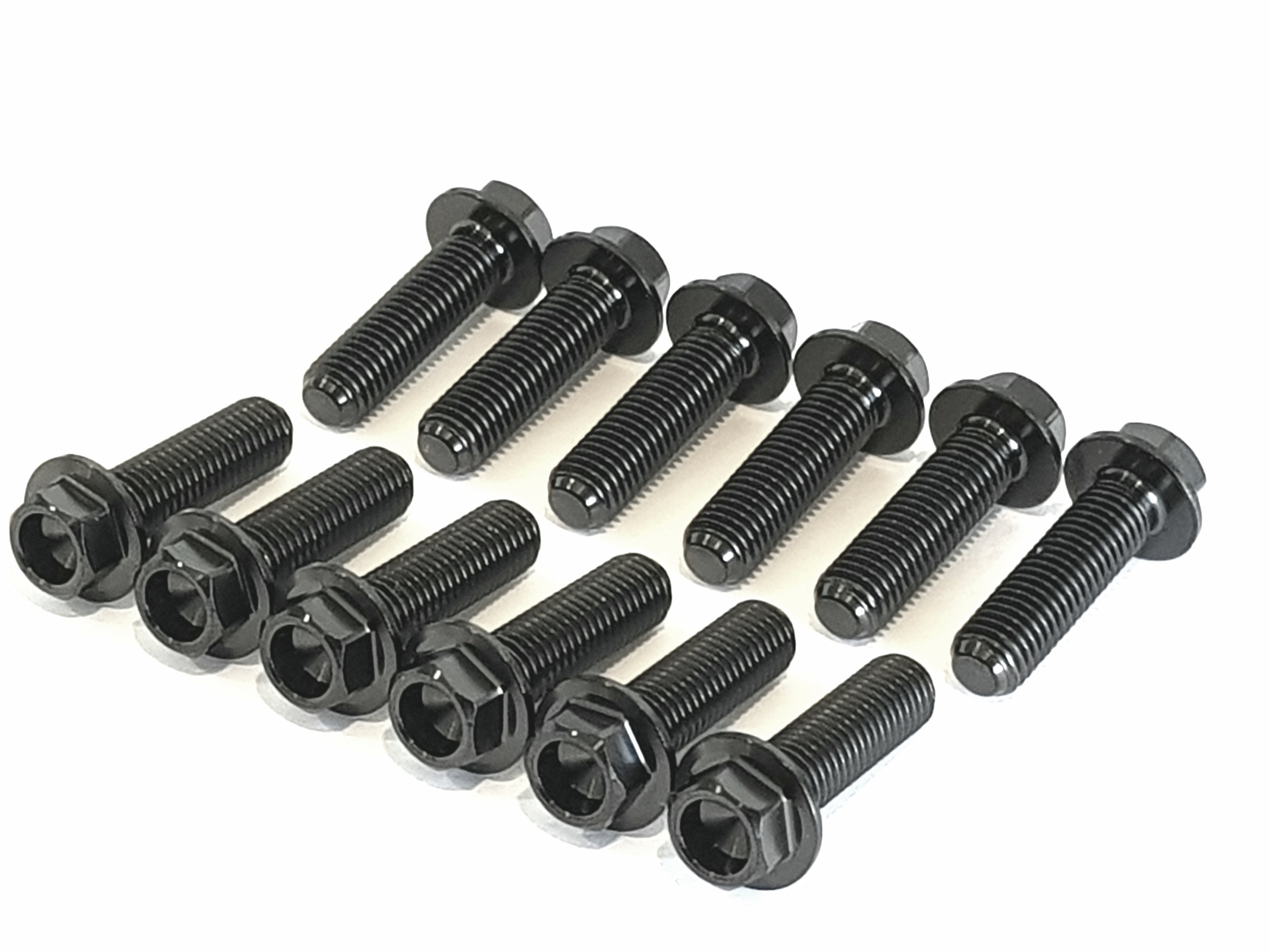 Tail Tank Top Fuel Plate Mount Black Ti Kit