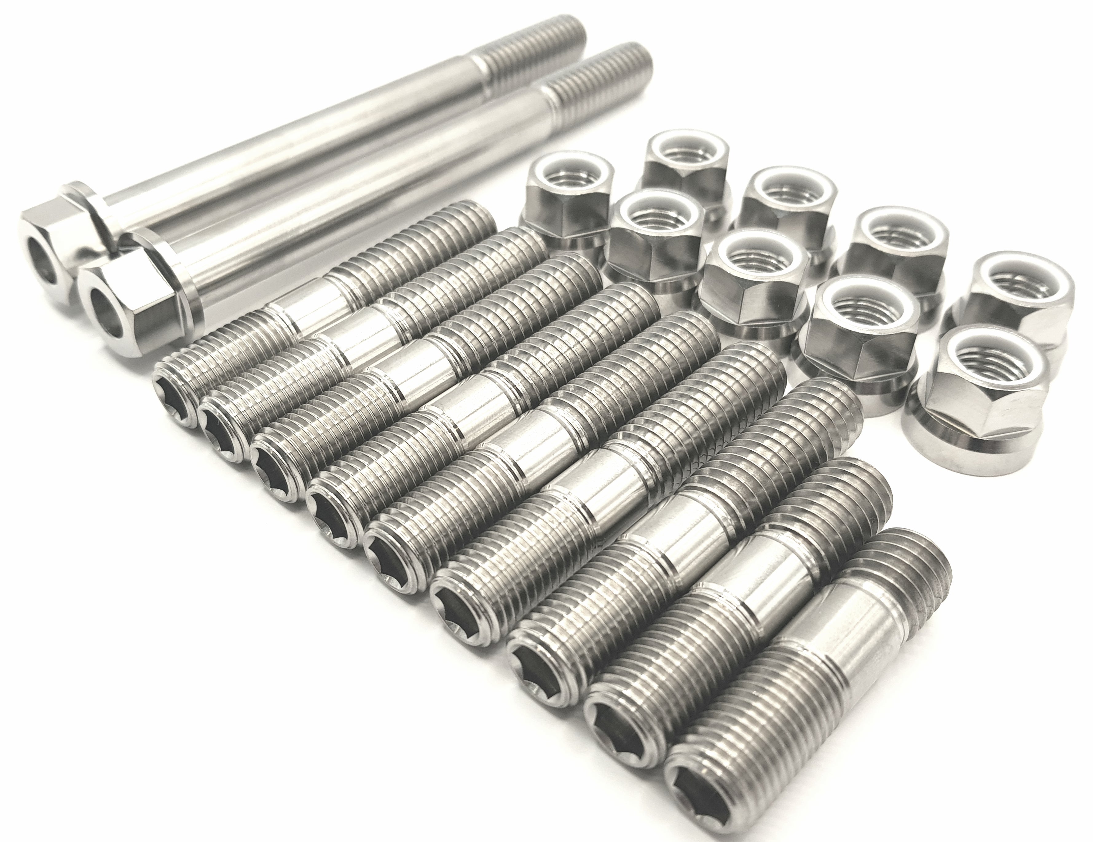 DMI Rear End Titanium Side Hat Stud Kit For Red Devil Inboard Inc Ti 9